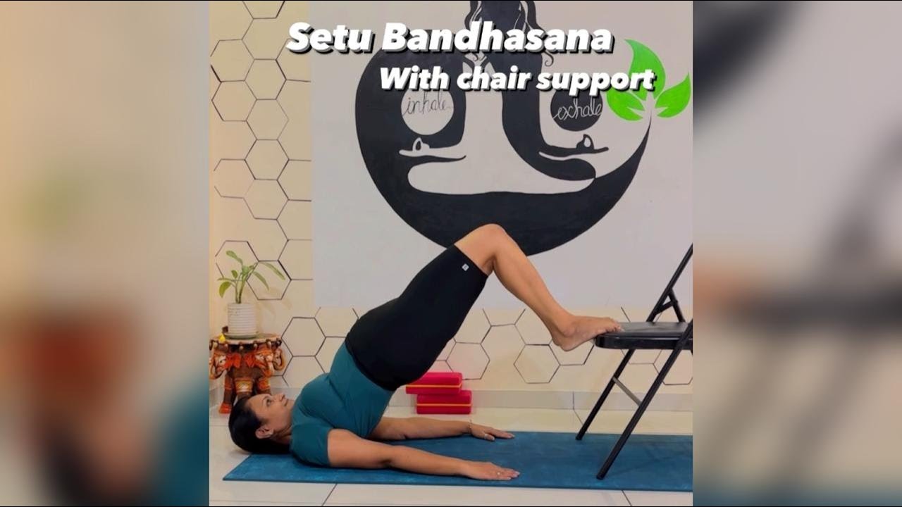 Unable to alivate your Bridge pose? Let's start together 😃 - YouTube