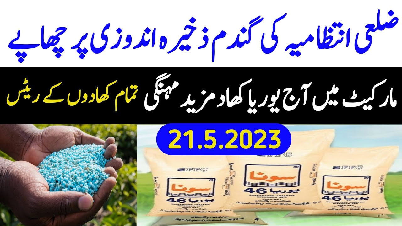D a p Sona urea nitro phase Khad rate today Punjab Pakistan 2023 - YouTube
