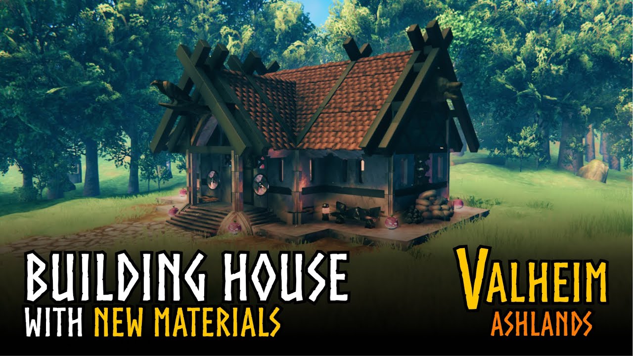 Valhein ASHLANDS - Building House with New Materials - YouTube