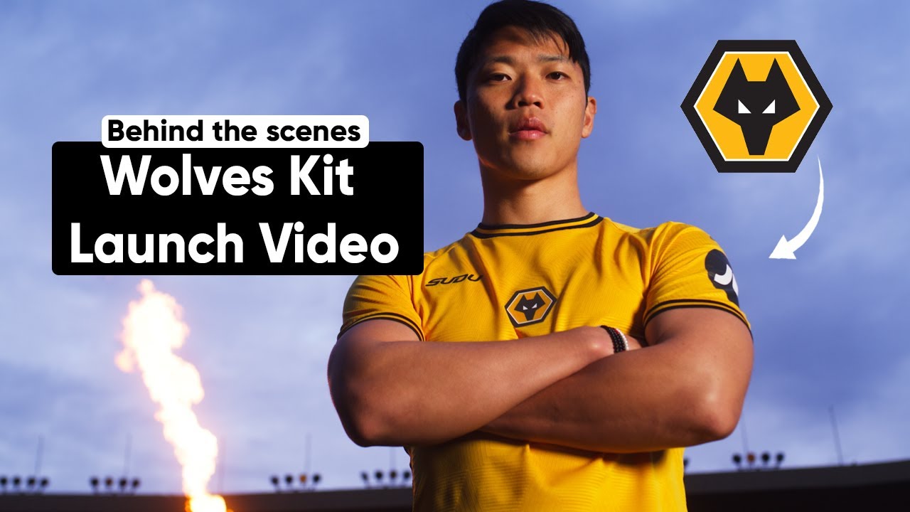 Behind the scenes: Wolves FC & Sudu 24/25 Kit Launch - YouTube