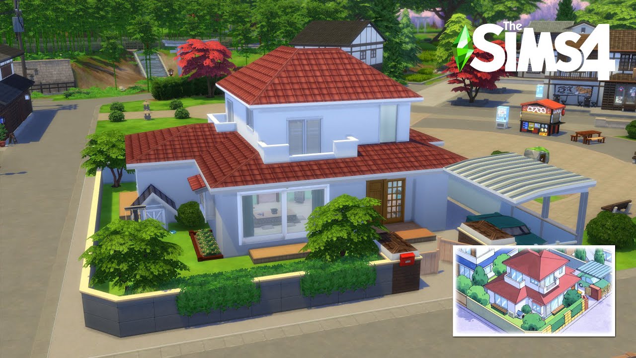 Crayon Shin-chan House | Stop Motion Build | The Sims 4 | No CC - YouTube