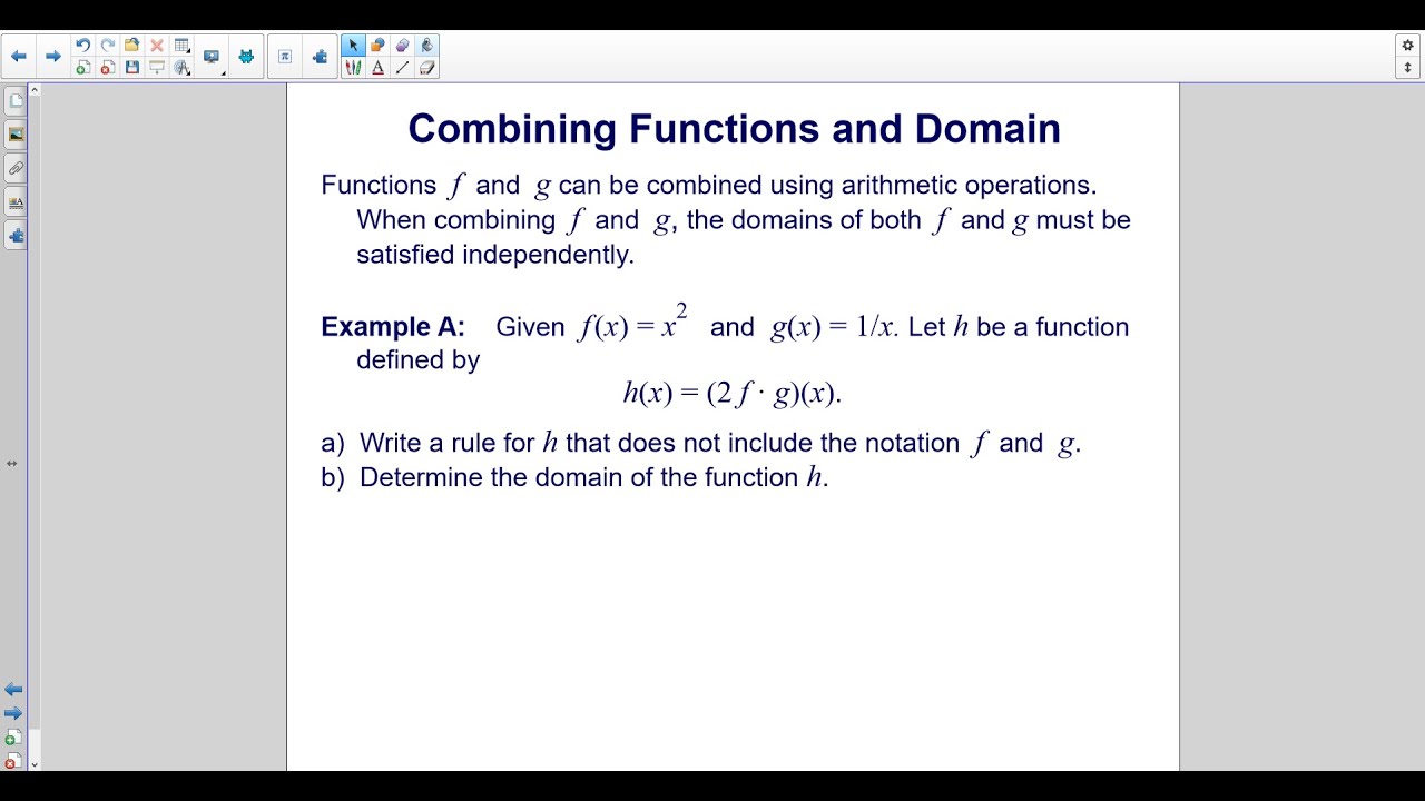 Algebra2 Overview FUNC Ops with Functions Pt 2 - YouTube