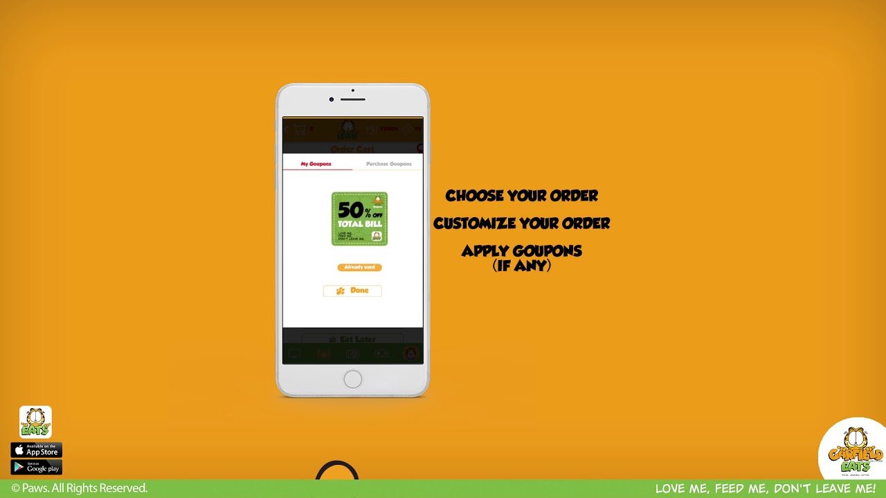 GarfieldEATS app - How to order? - YouTube