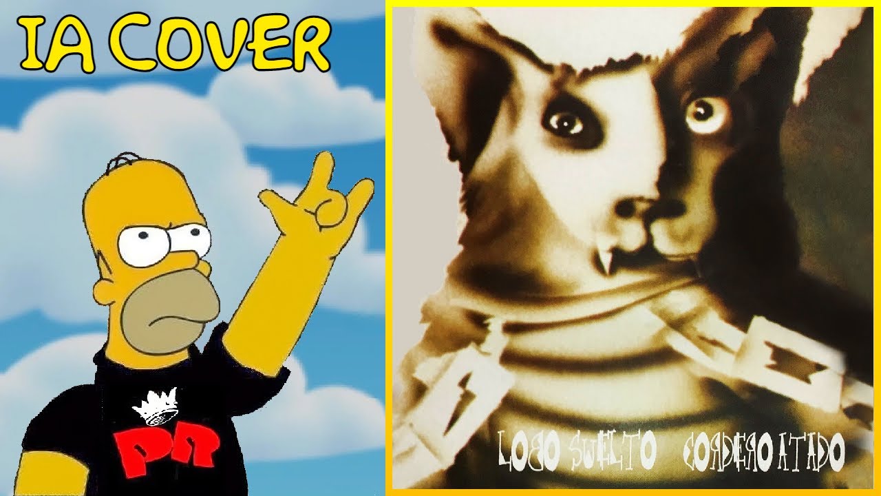 Homero Simpson - Un Ángel Para Tu Soledad [IA Cover] - YouTube