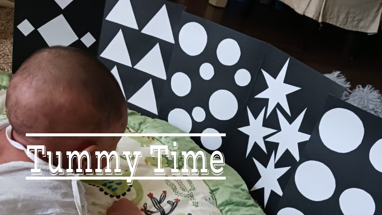 Brain development activity for newborn | High contrast cards to develop ...
