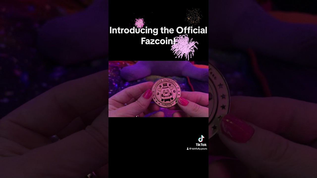 Get Yours Today! #fnaf #Fazcoin #CreatorInk #fnafmerch - YouTube