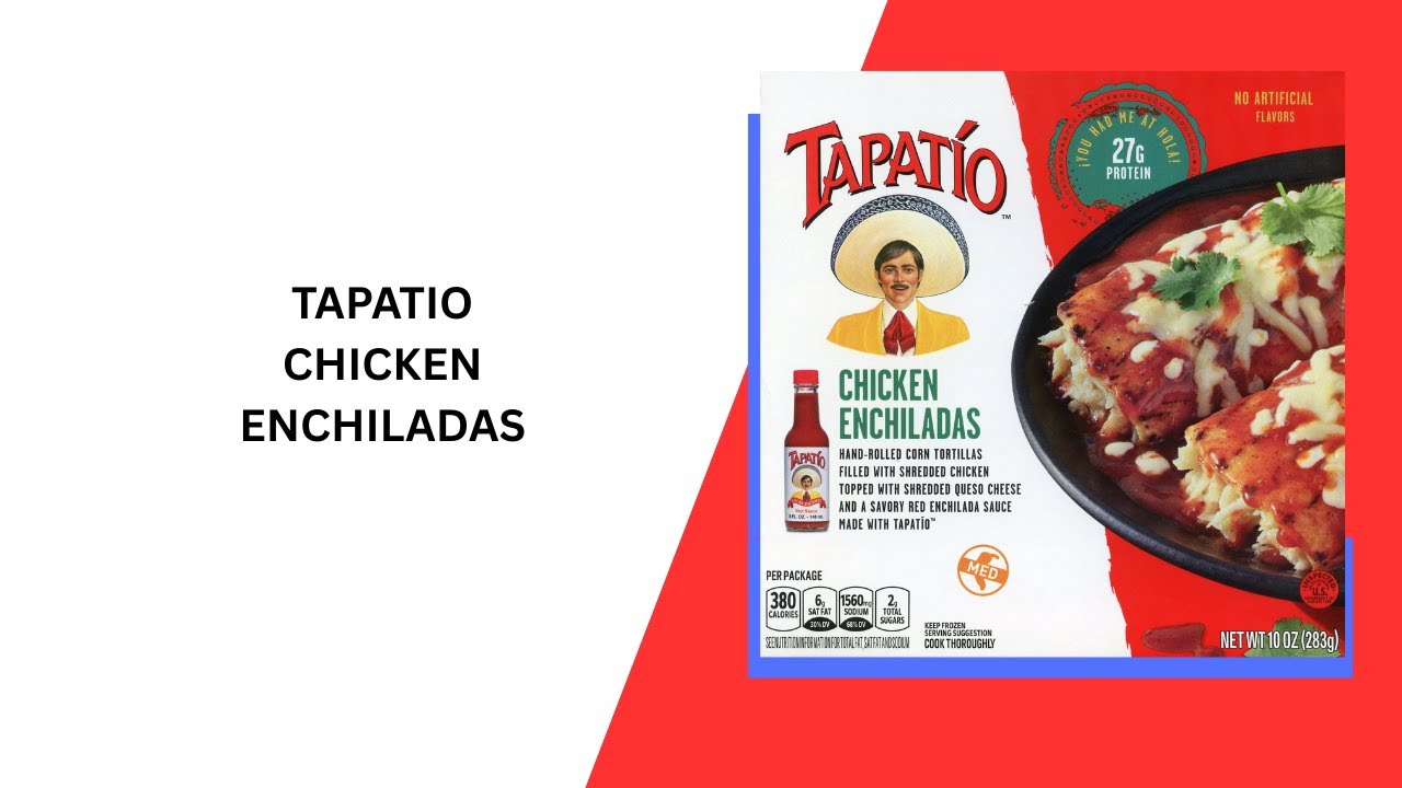 Tapatio Chicken Enchiladas - YouTube