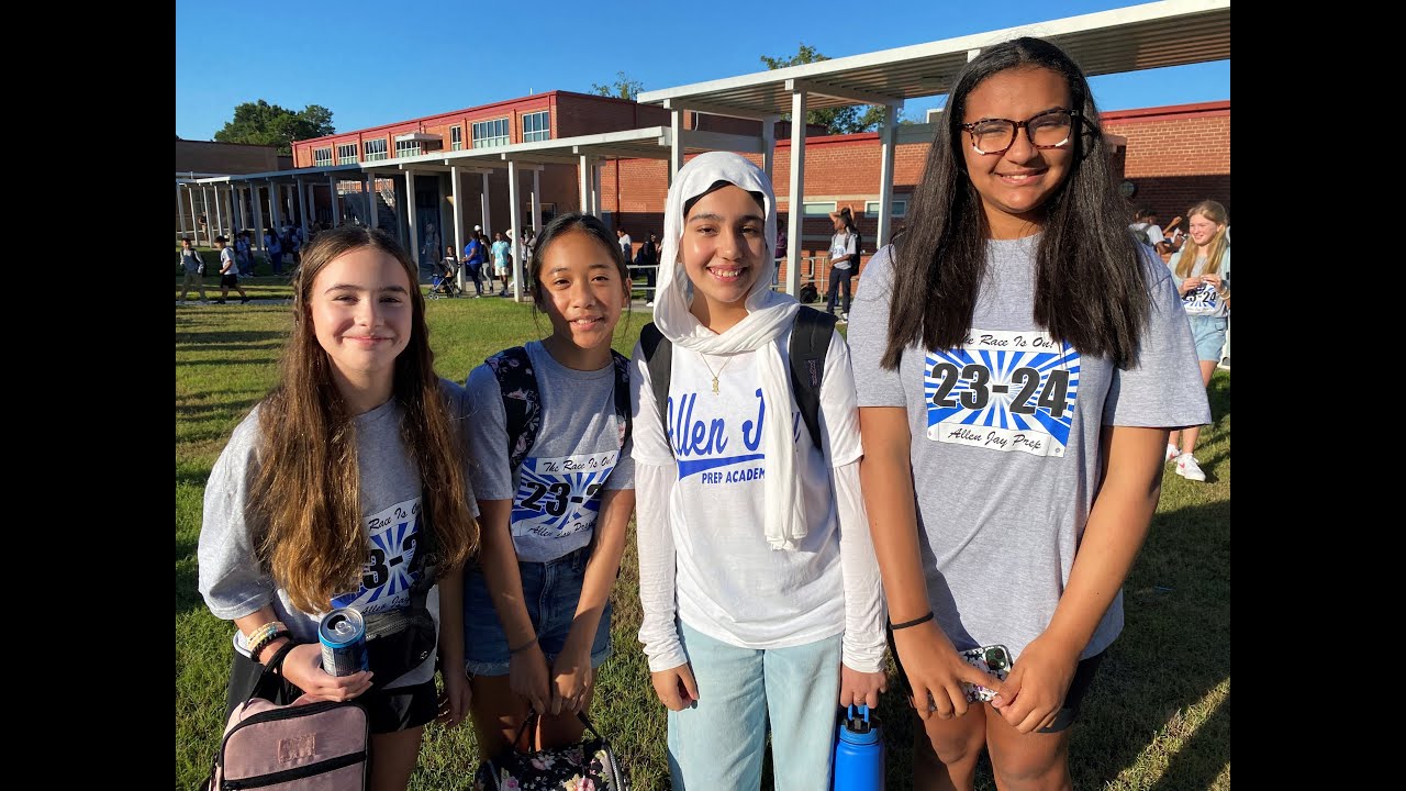 1st Day of School at Allen Jay Prep 2023-24 - YouTube