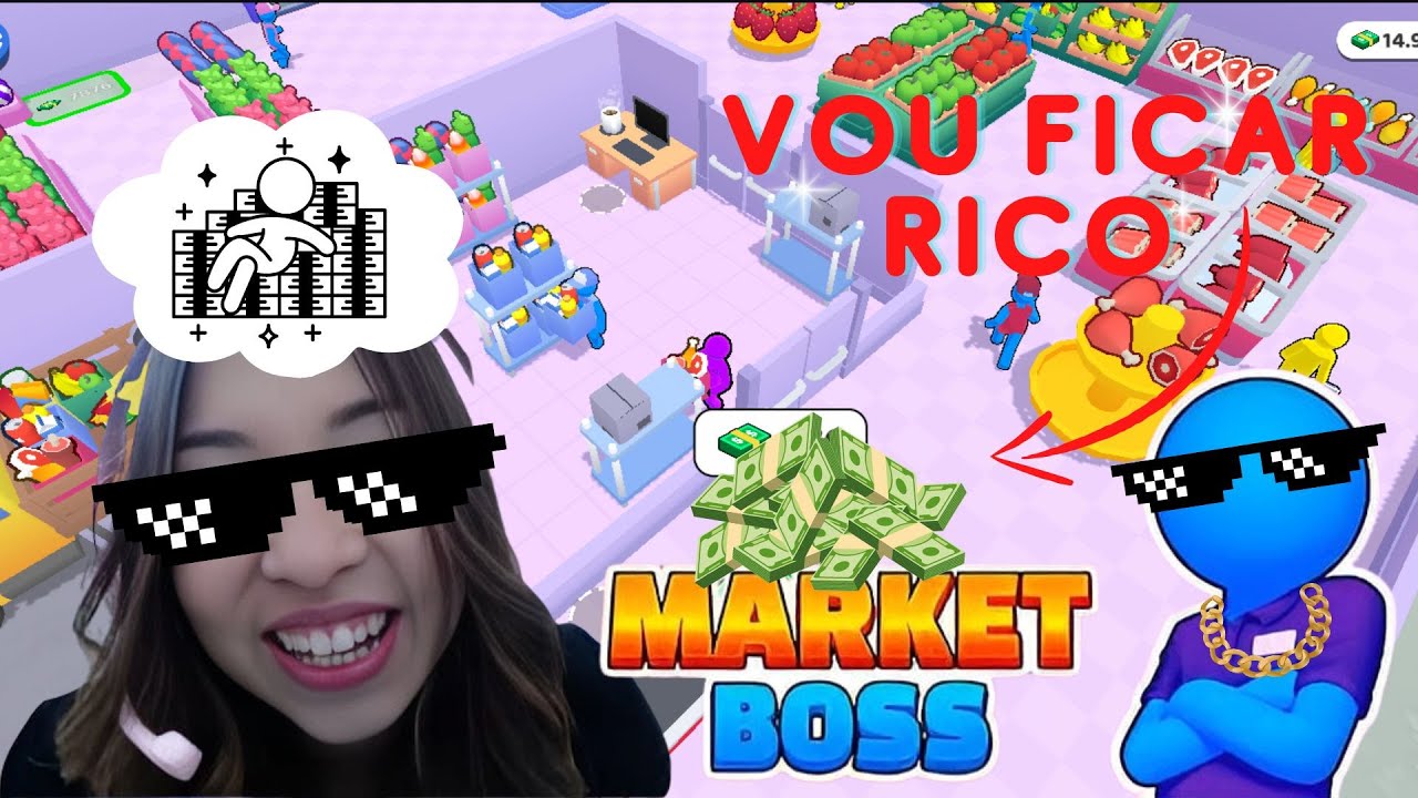 Comprei um novo mercado - Market Boss - YouTube