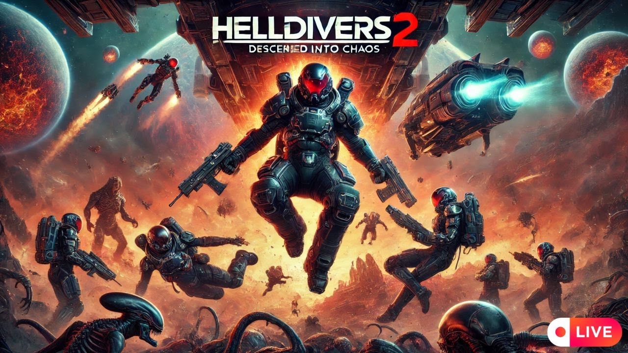 Diving into Chaos! | Helldivers 2 Live Action 🔥 | Squad Up! Funster ...