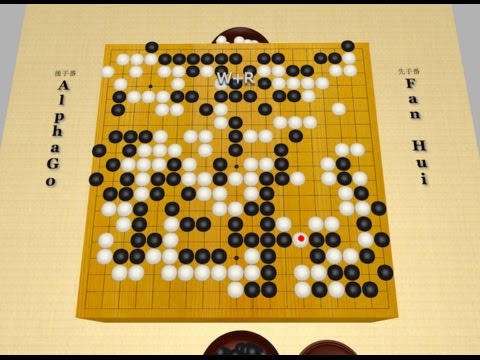 AlphaGo vs Fan Hui (2P) Game 5 - YouTube