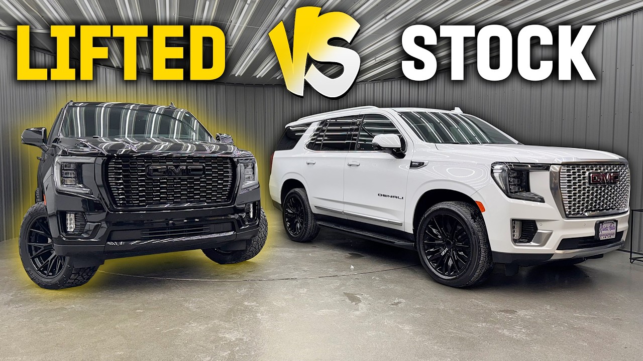 Lifted GMC Yukon vs. Stock GMC Yukon - Which One Should You Buy? - YouTube