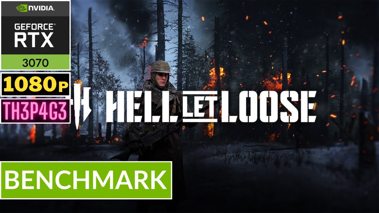 HELL LET LOOSE - RTX 3070 | Benchmark Epic Setting 1080p | Gameplay ...