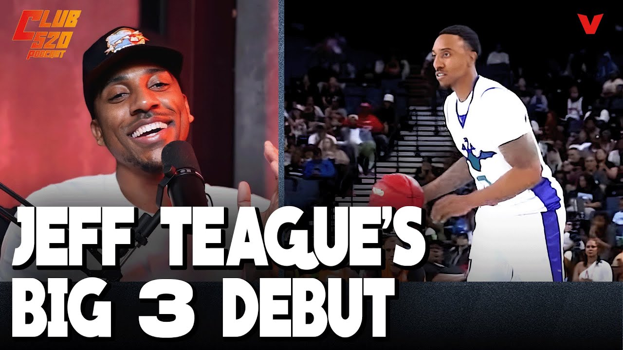 Jeff Teague REACTS to making guy fall in his Big 3 highlight tape ...