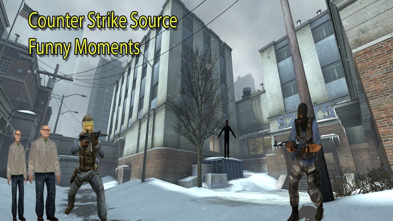 HOW DO I CROUCH? | Counter Strike Source Funny Moments - YouTube