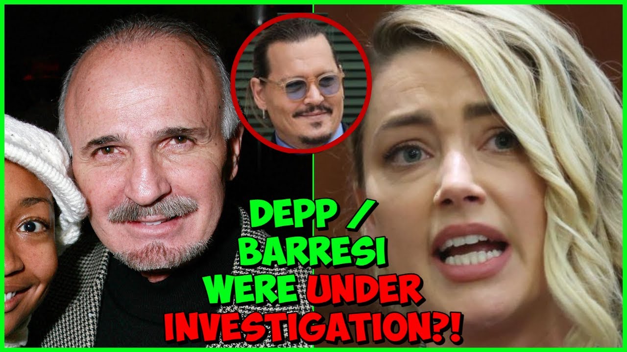Johnny Depp/Paul Barresi WAS being investigated for WHAT?! - YouTube