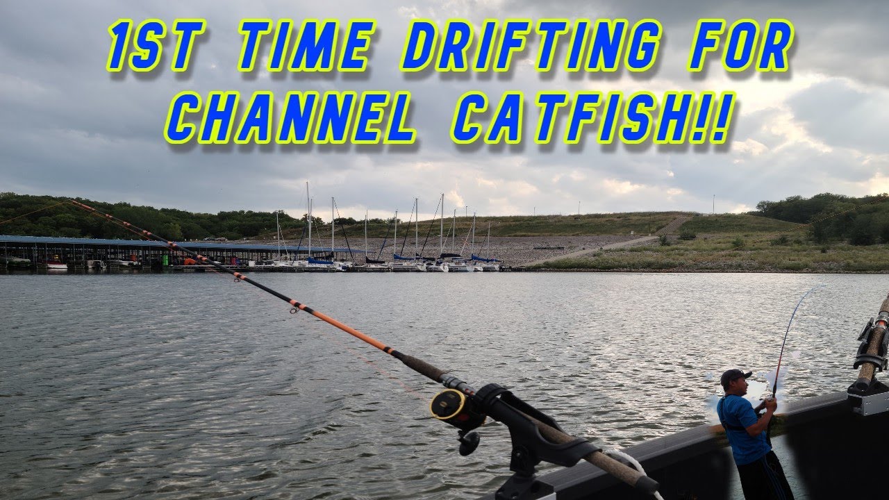 Drifting for Channel Catfish In Iowa. #channelcatfish #fishing # ...