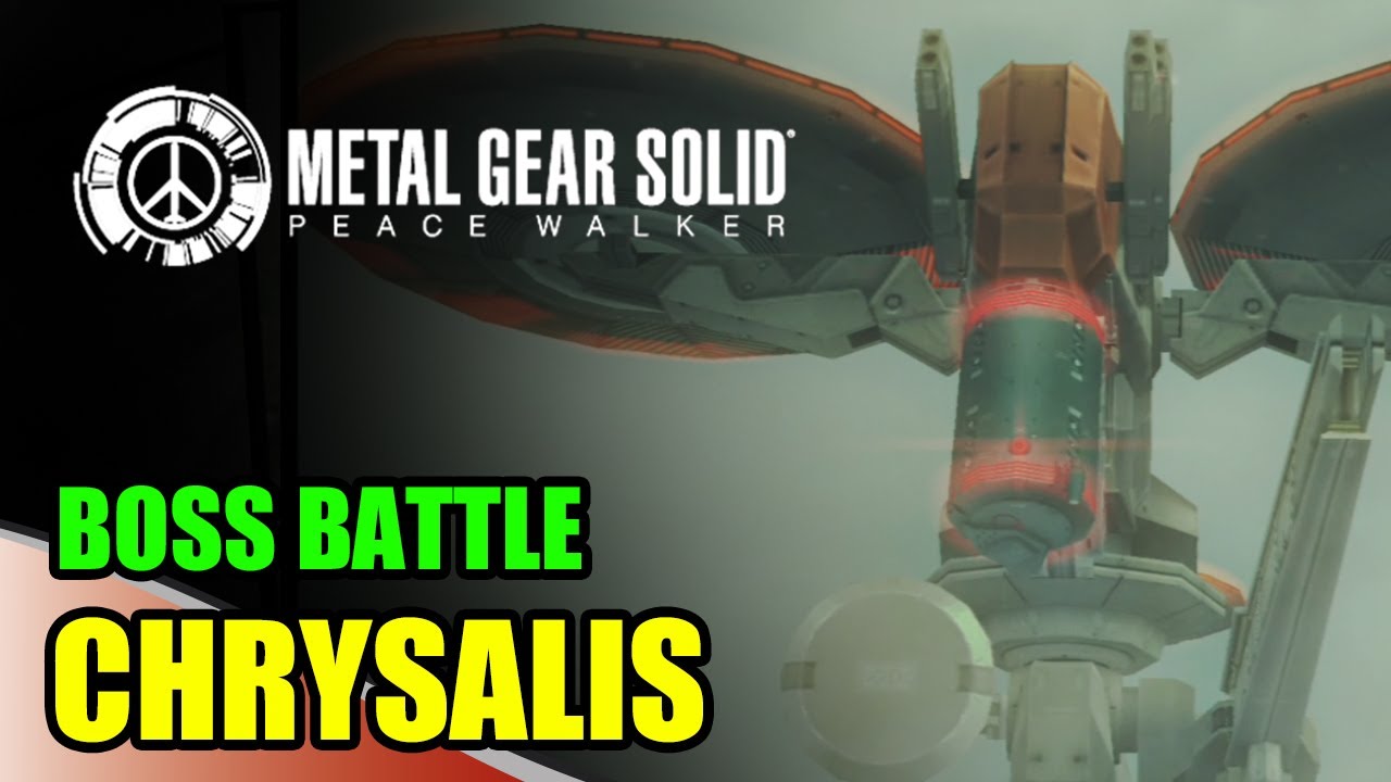 Metal Gear Peace Walker - SNAKE VS CHRYSALIS - YouTube