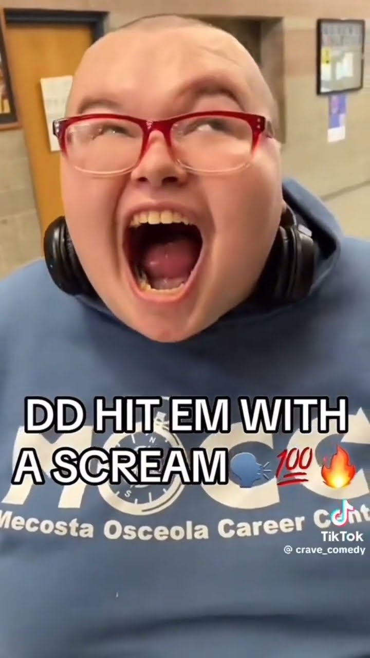 DD HIT EM WITH A SCREAM PART 2 #fyp #ddosama #lilmabu #viral #scream # ...