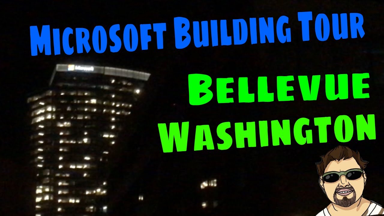 Microsoft Building Tour In Bellevue Washington - YouTube