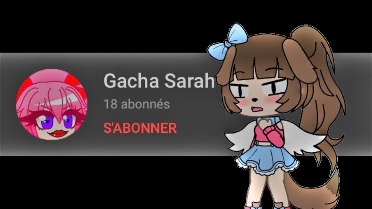 Flo reacts to Gacha Sarah The best - YouTube
