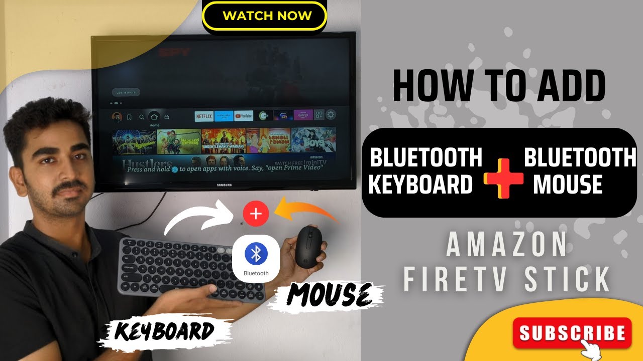 How To Connect Bluetooth Keyboard And Mouse With Fire TV Stick | Fire ...