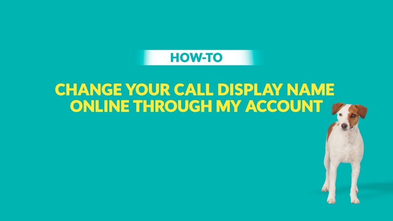 How to Change Your Call Display Name in Fido My Account - YouTube
