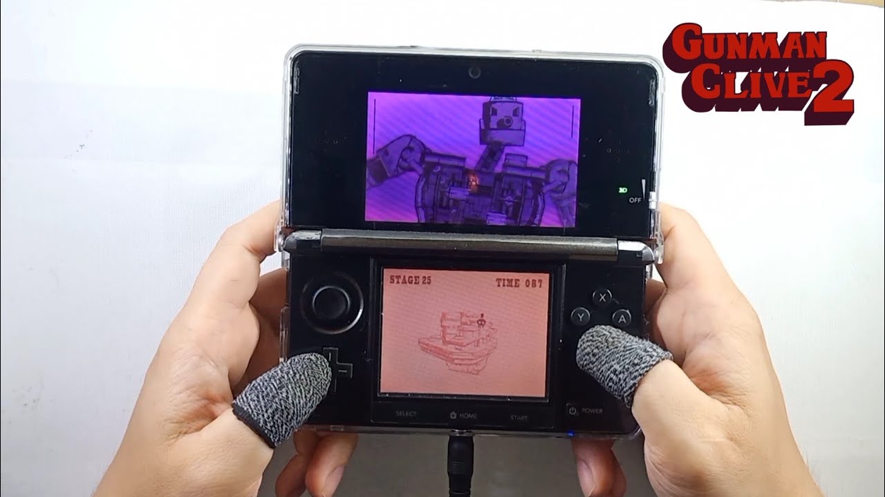 Stage 25 | No Damage | Gunman Clive 2 | Nintendo 3DS - YouTube
