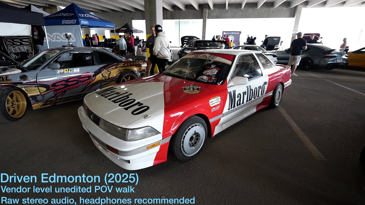 Driven Edmonton 2025 Car Show: Point of view walk (Vendor and exhibitor ...