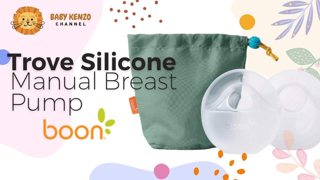 Boon Trove Silicone Manual Breast Pump 👶 | Review !! - YouTube