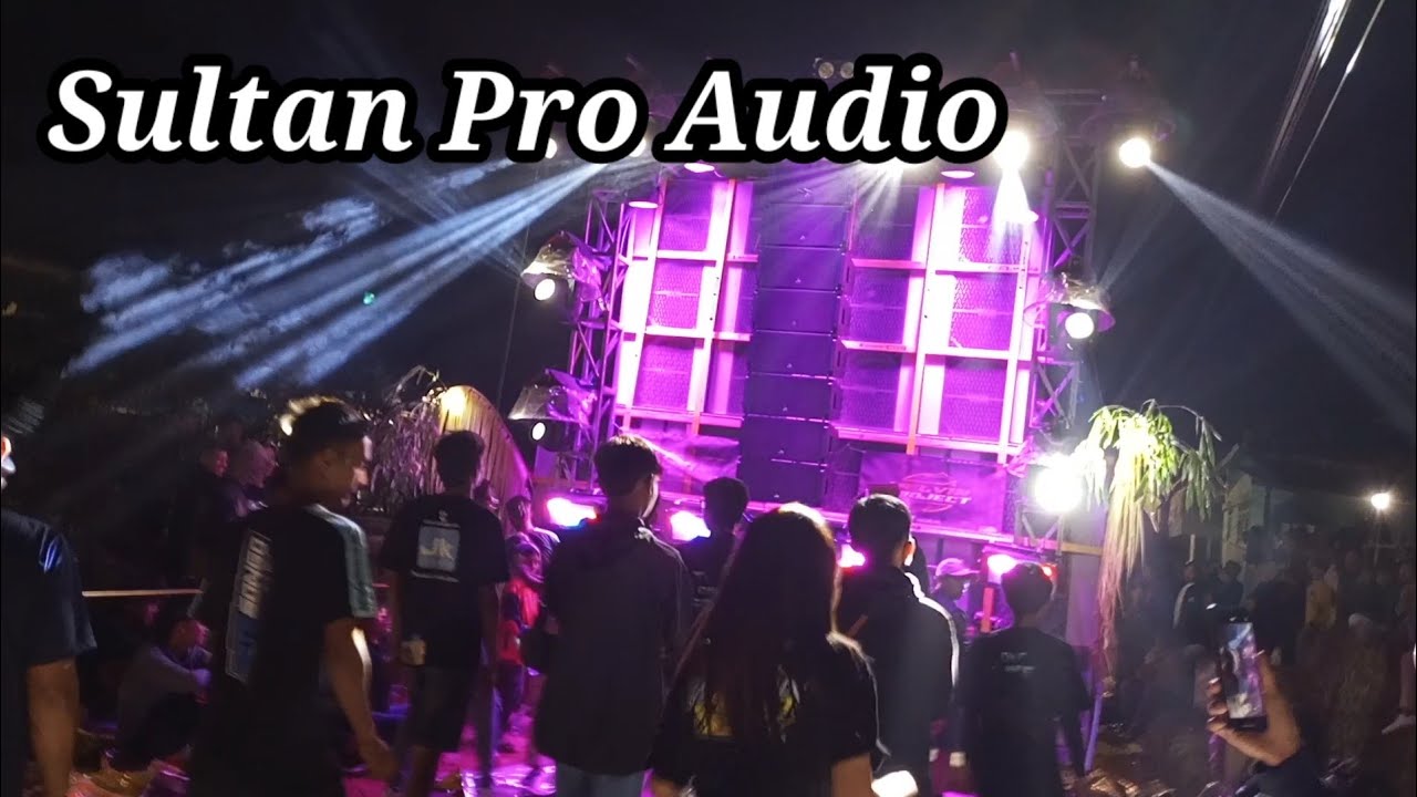 Sultan Pro Audio ,,, barisan sound terakhir di karnaval Urek Urek ...
