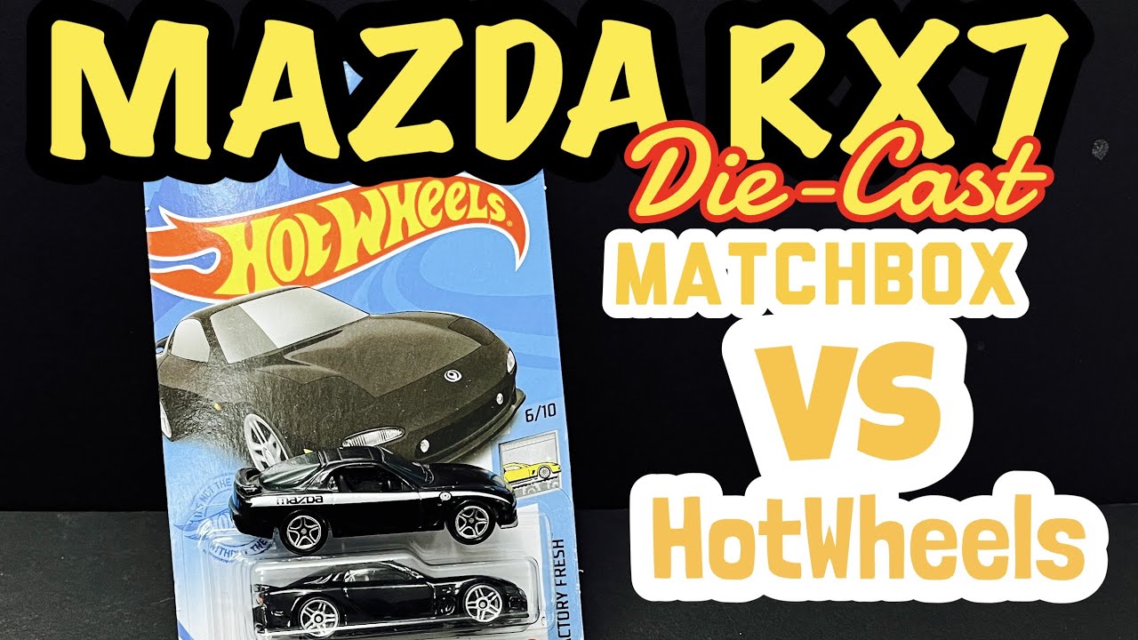 HotWheels FD RX7 takes on the Matchbox FD RX7 ! JDM legend and Rotary ...