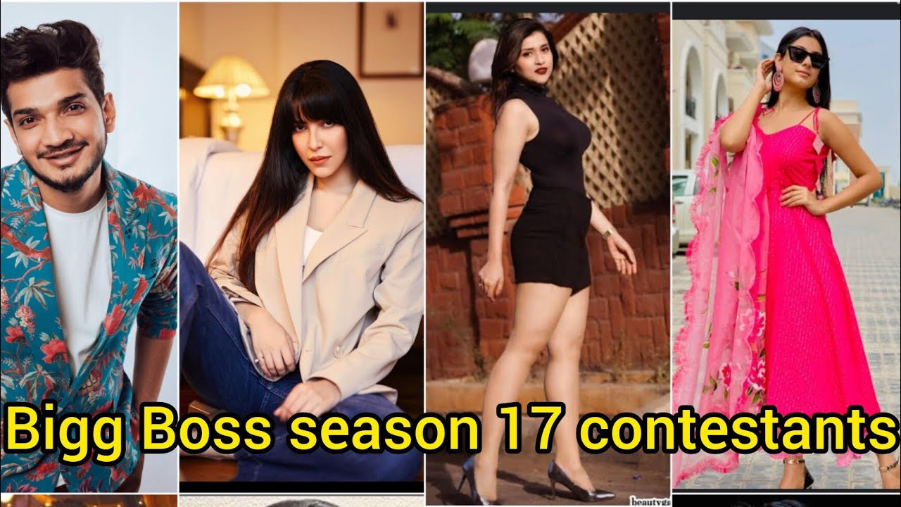 Bigg Boss season 17 contestants Nama and Age 😻#biggboss #biggboss17 ...