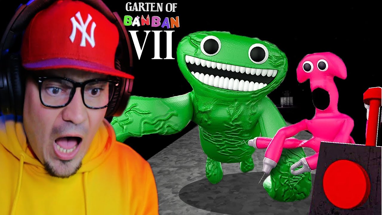 🫢 * GARTEN OF BANBAN 7 * | Garten of Banban Chapter 7 *Cała gra* - YouTube