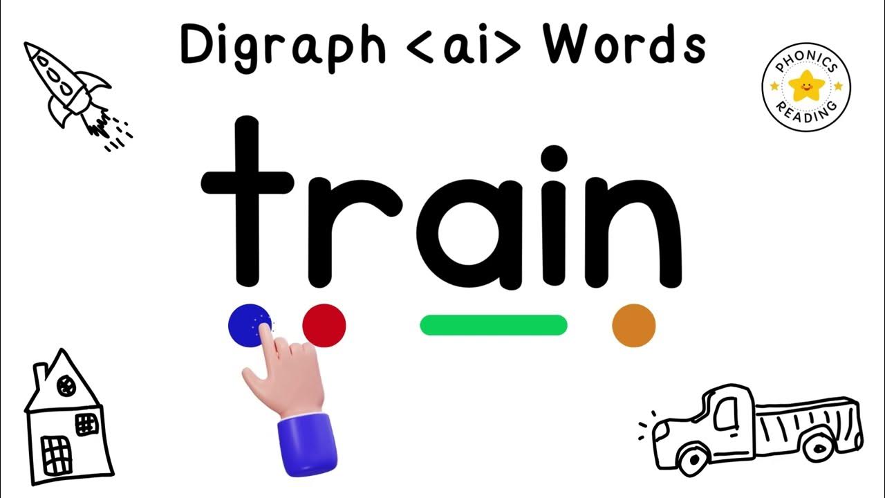 Digraph 'ai' Words Reading | Reading Practice With Phonics | Phonics ...