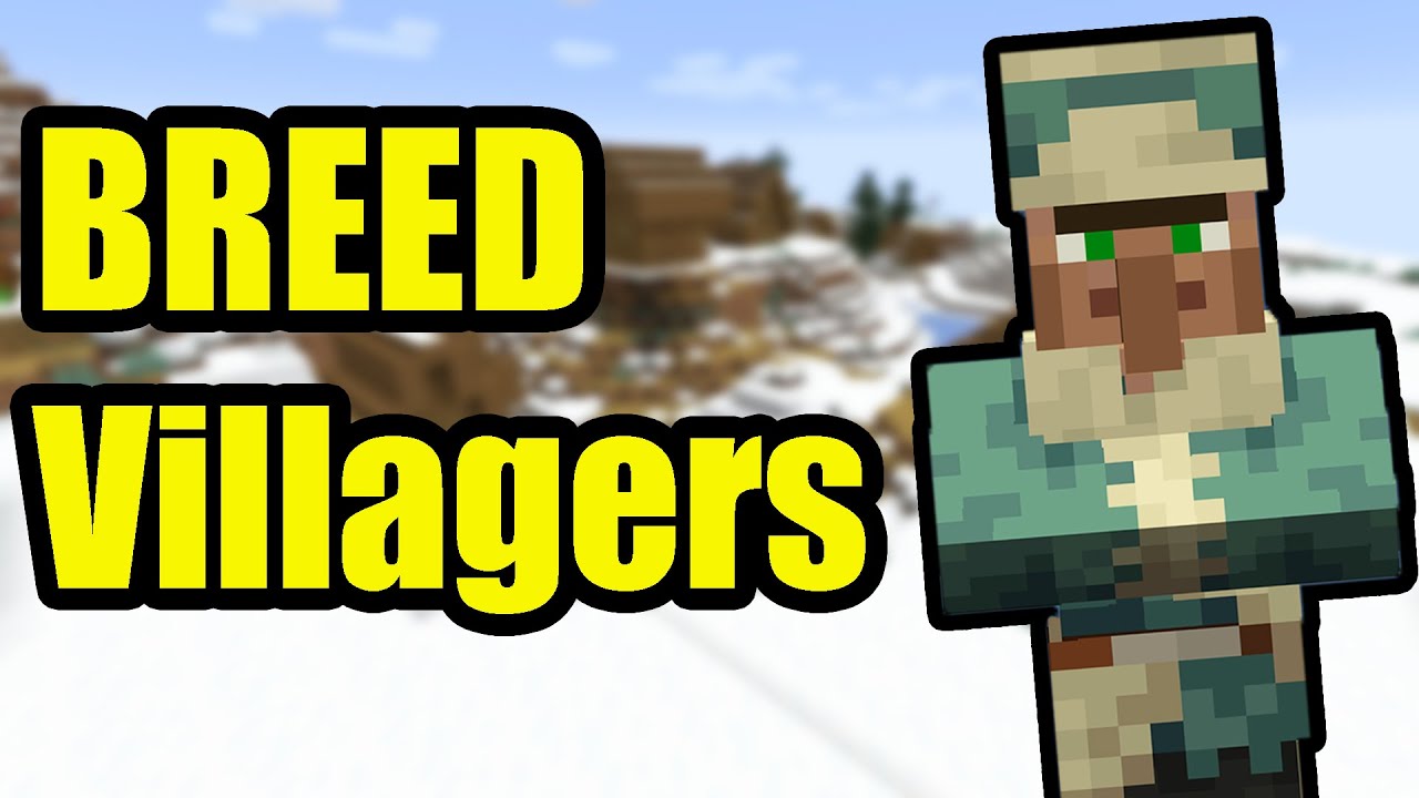 How To Breed Villagers In Minecraft 1.16.5 - YouTube
