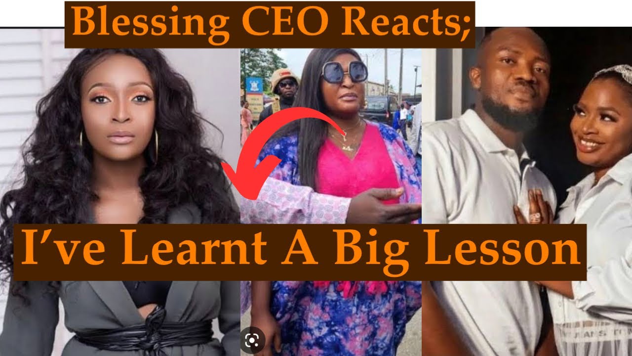 Blessing CEO Has Learnt Her Lesson? As she dishes out advice hours ...