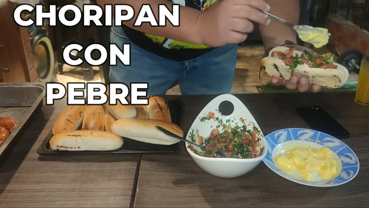 CHORIPAN (CON PEBRE CHILENO) PASO A PASO - YouTube