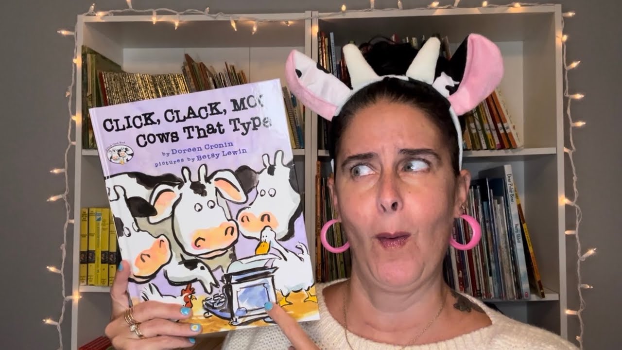 Click, Clack, Moo, Cows That Type by Doreen Cronin - YouTube