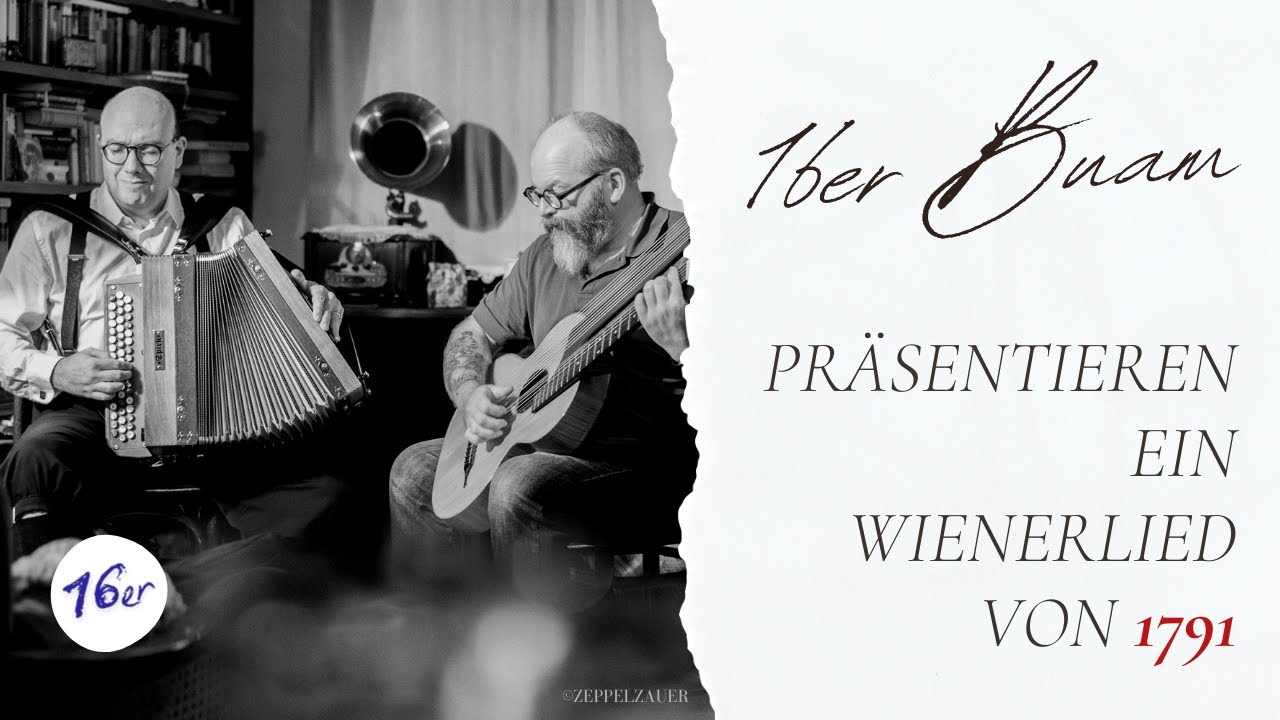 Wann das Messing sche glänzt (Volksweise, 1791) – 16er Buam live in der ...