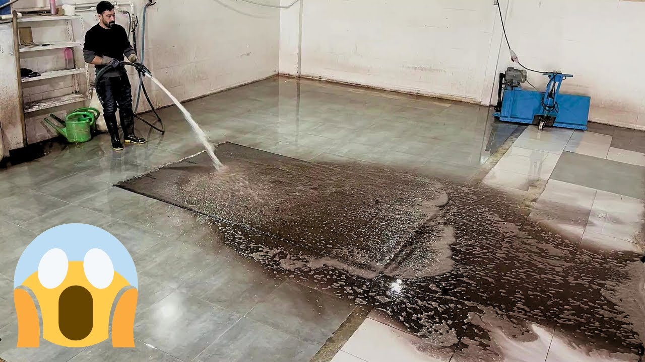 This Discarded Rug Hid an Unbelievable Story | ASMR CLEANING - YouTube