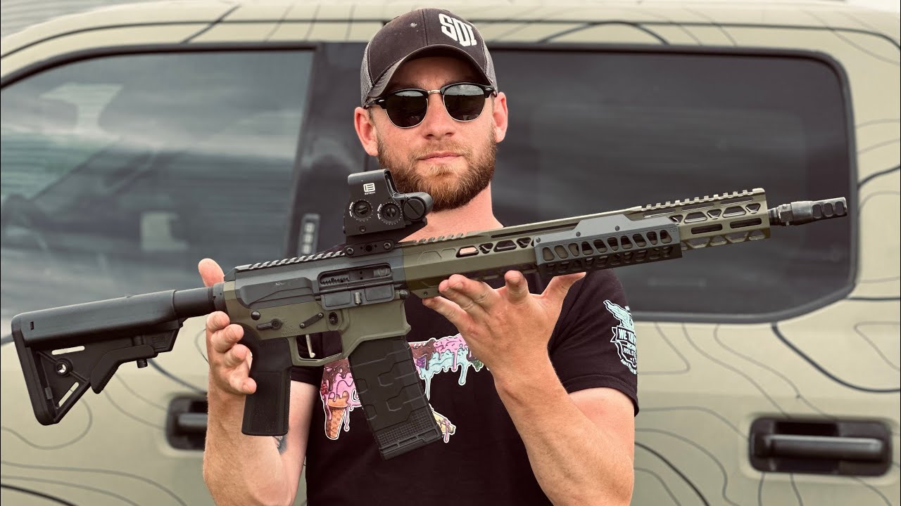 A pump action AR? 👀 - YouTube