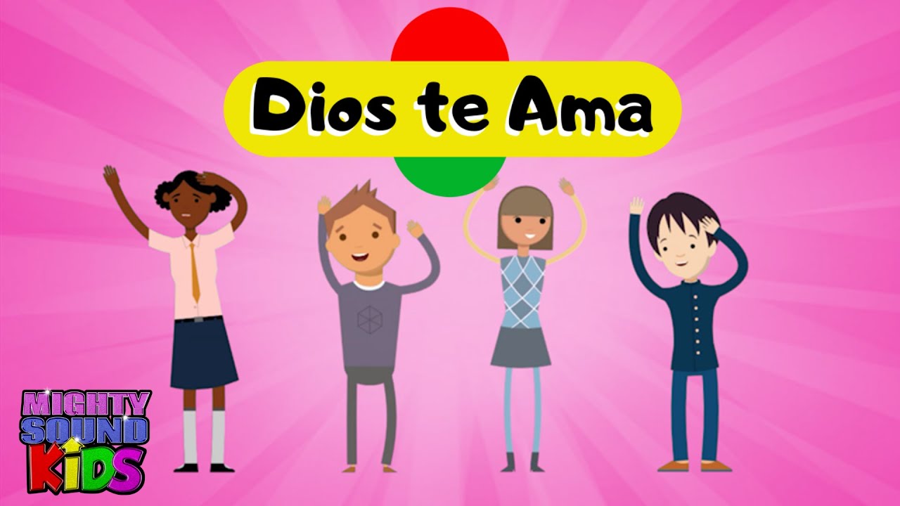 Dios Te Ama - Mighty Sound Kids - Animated Version - YouTube