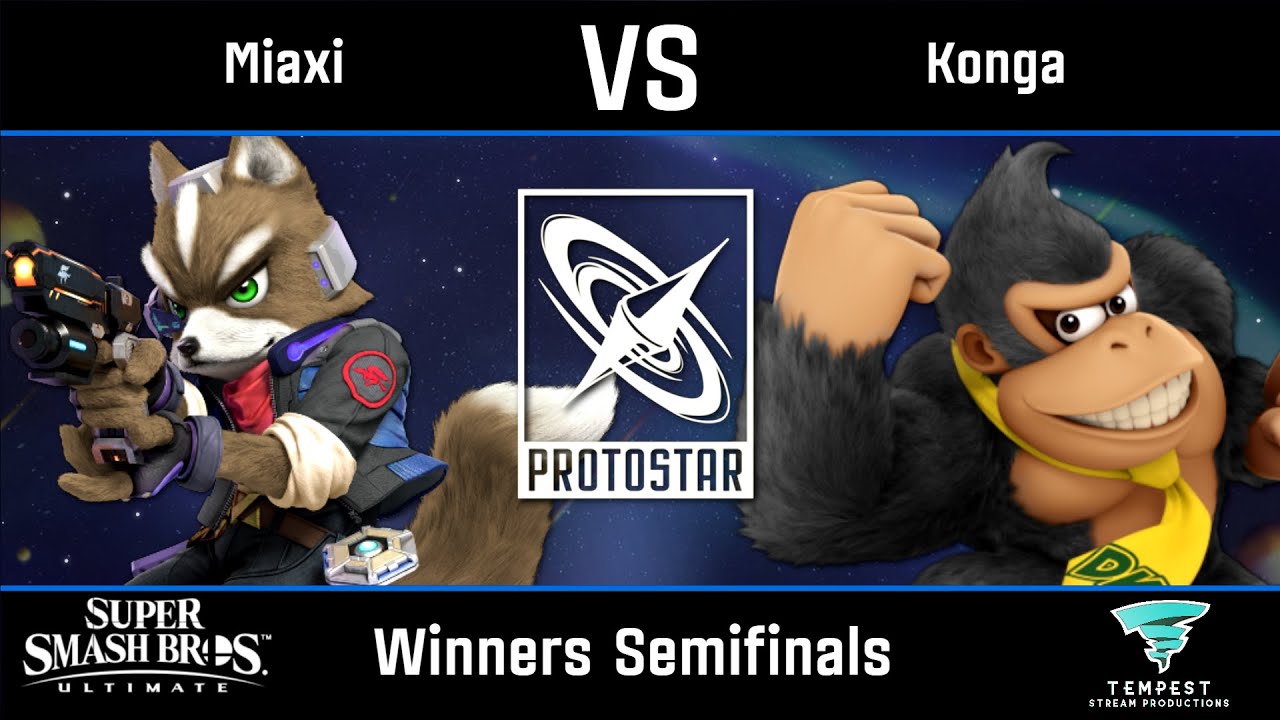 Miaxi (Fox) vs Konga (Donkey Kong) - Ultimate Winners Semifinals ...