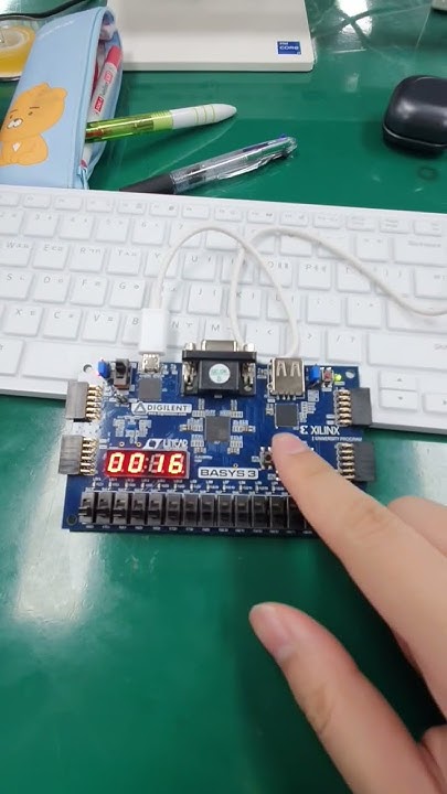 [FPGA-basys3]STOPWATCH완성(start/stop, lap, reset, 오류수정) - YouTube