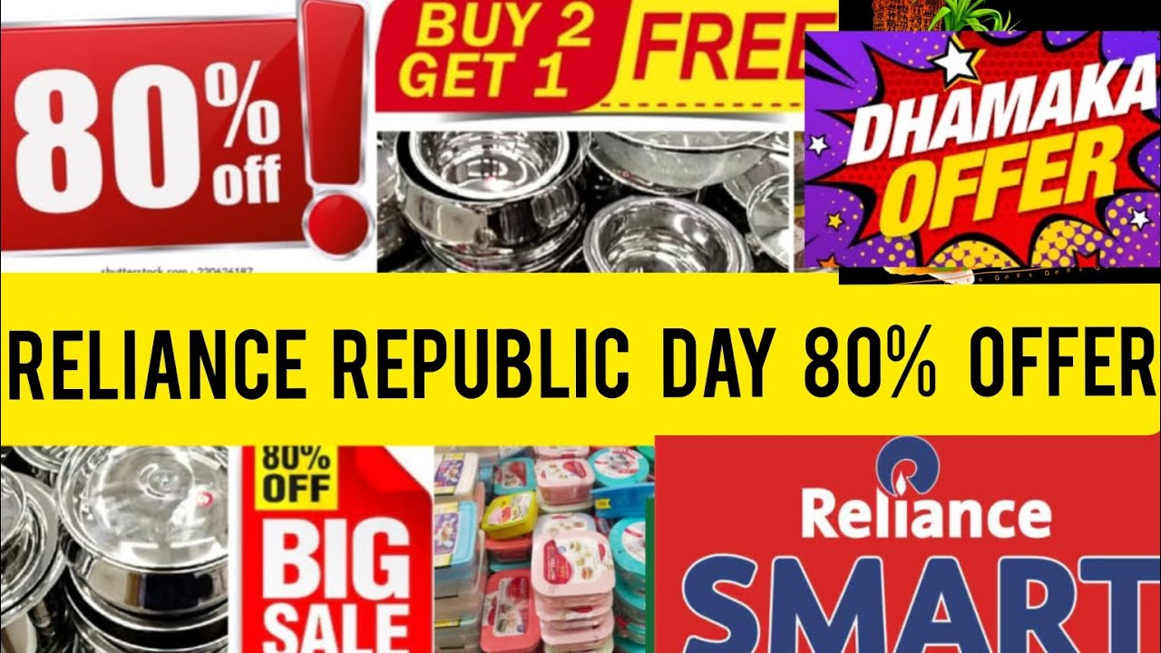 Reliance Smart Republic Day Offer|Reliance Smart Bazaar Offers Today ...