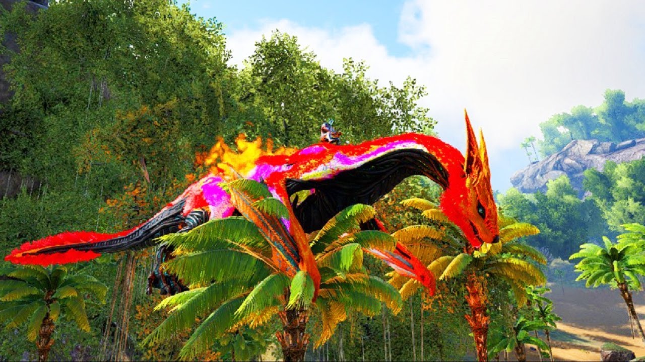 BẮT ĐƯỢC MANAGARMR NGUYÊN TỐ LỬA SIÊU TỐC TRONG ARK SURVIVAL - YouTube