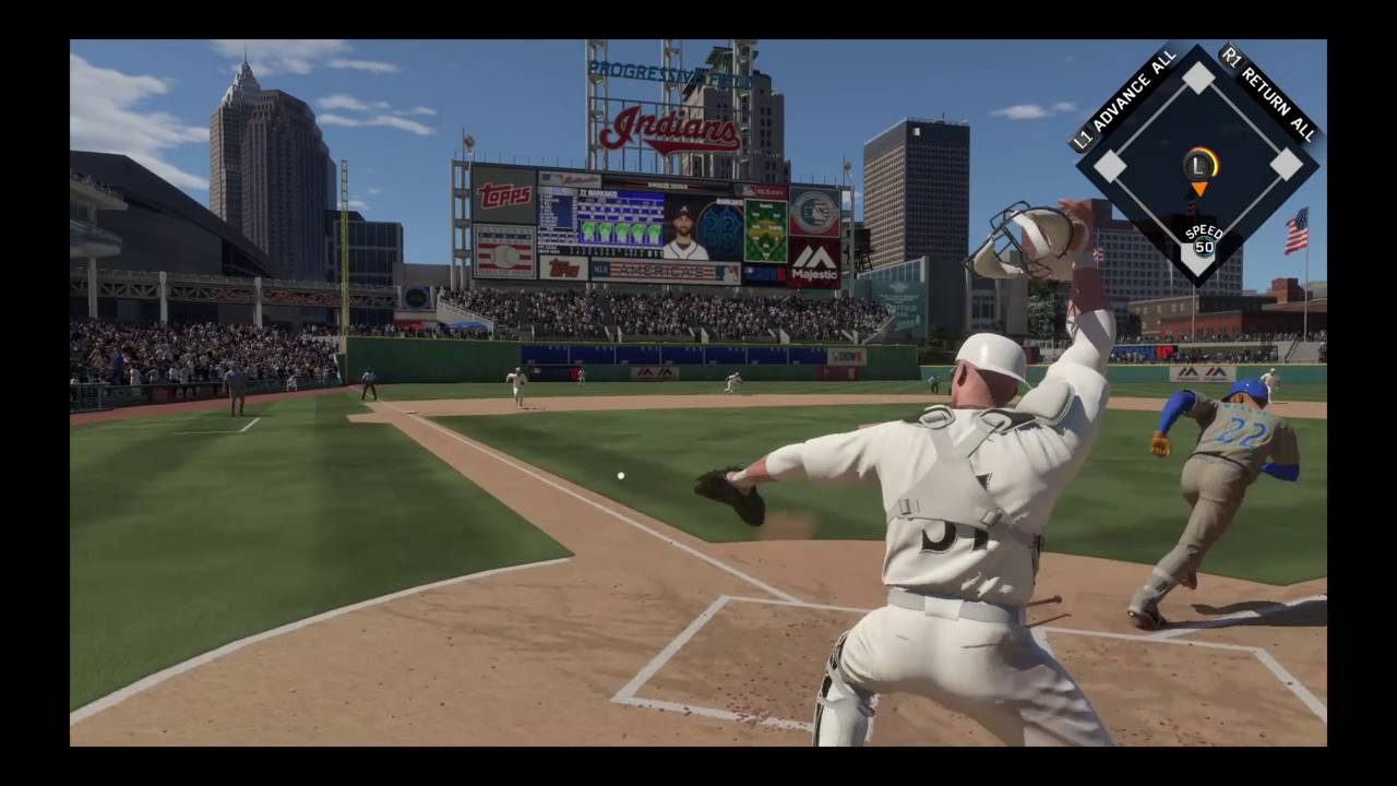 Amazing six-run 9th inning comeback MLB The Show 2k16 - YouTube