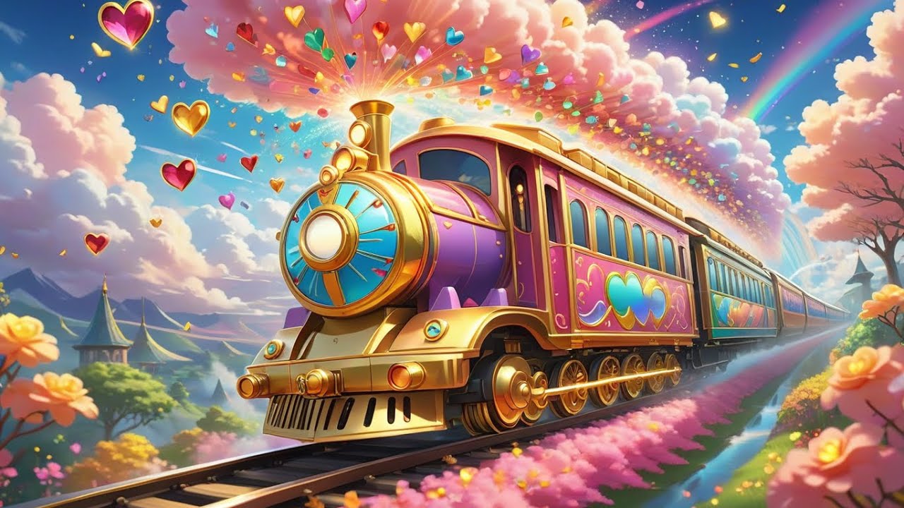 Choo choo Princess Train Adventure 🚂 | Disney-Inspired Kids Song ...
