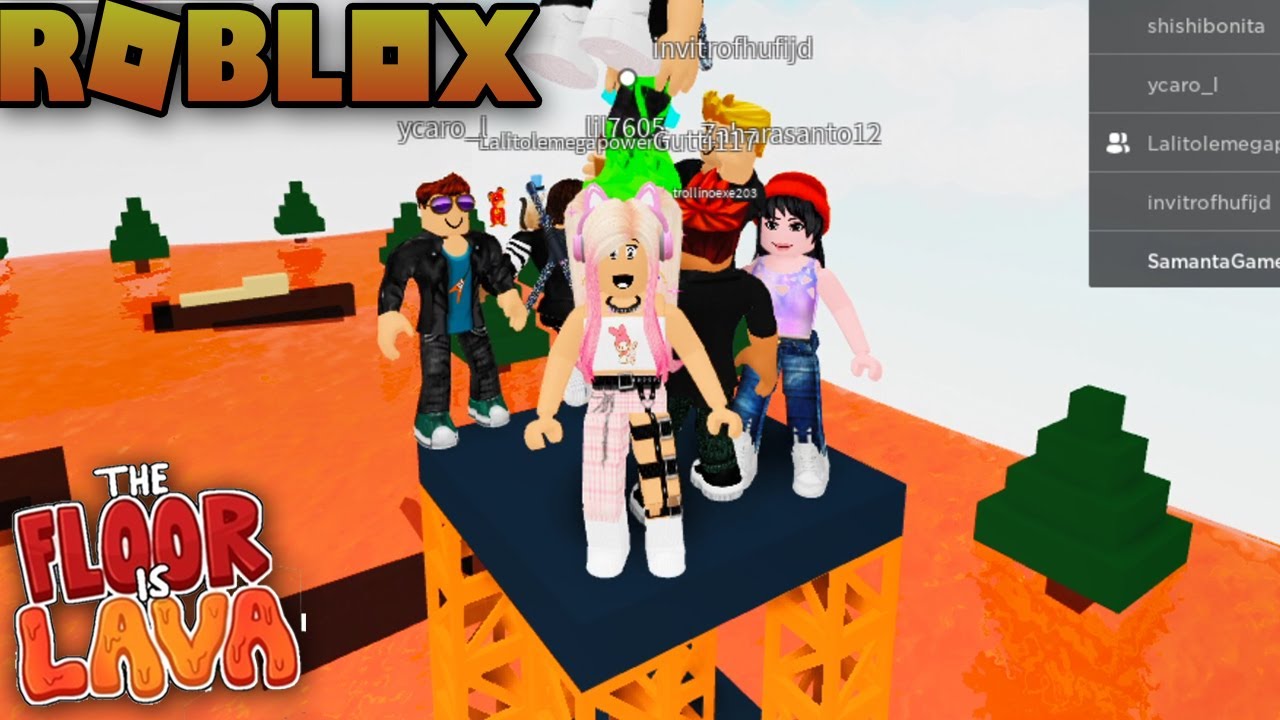 Roblox El Piso Es Lava #1!! Juego Con Subs! Hay que escapar de la lava ...